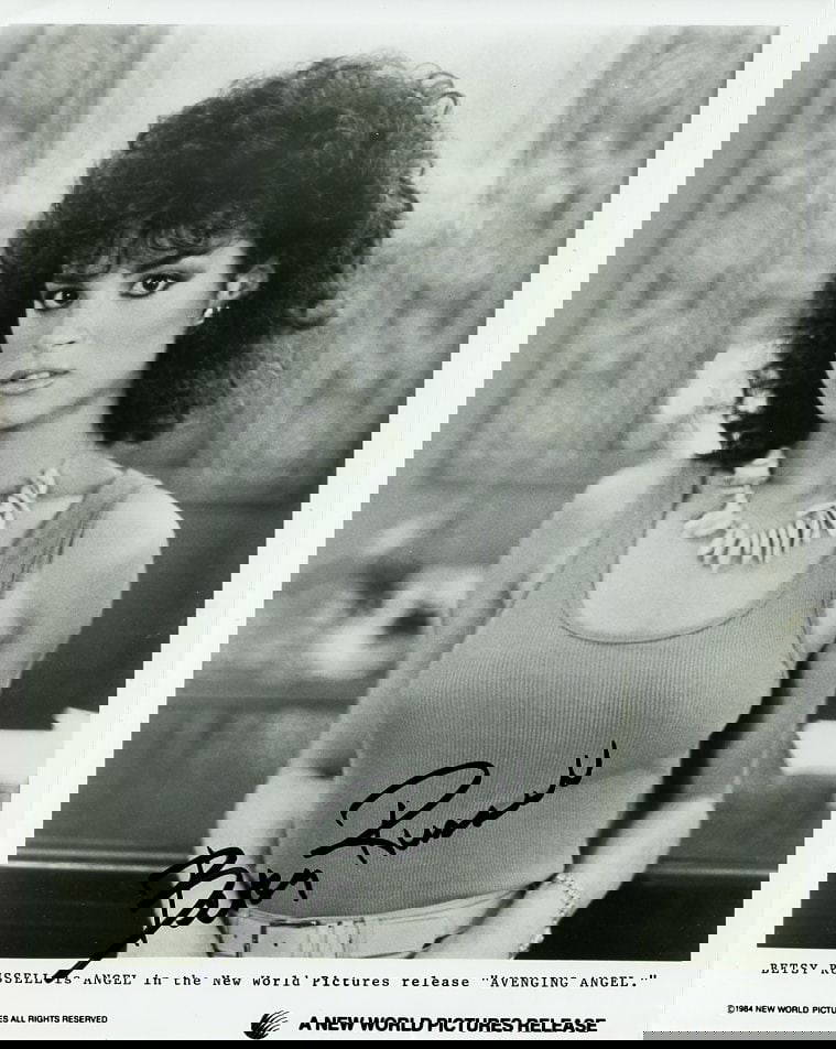 Betsy Russell Avenging Angel In Person Signed Photo Auction