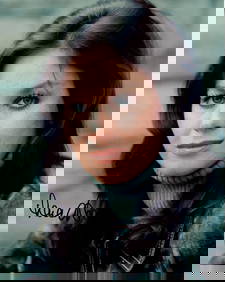 Actress Lana Wood Color Topless Photo Signed