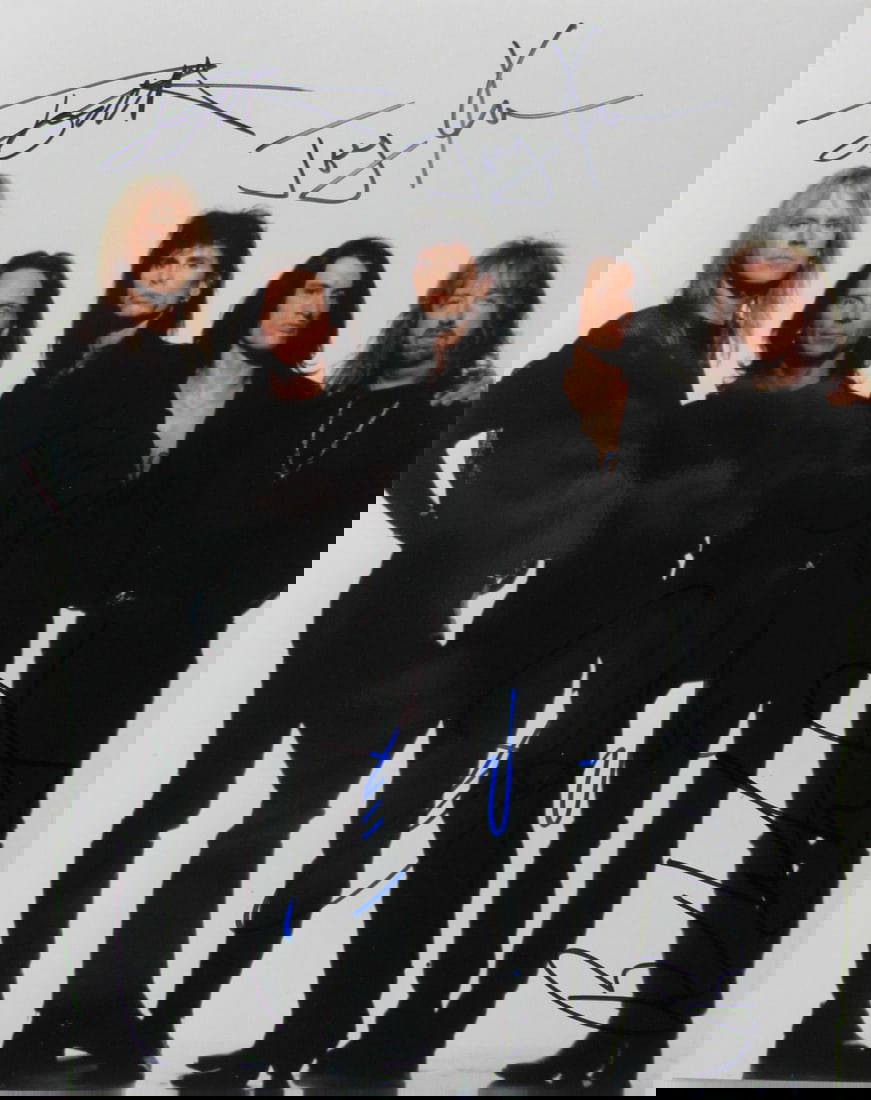 Aerosmith 11x14 Signed By All Band Members Auction