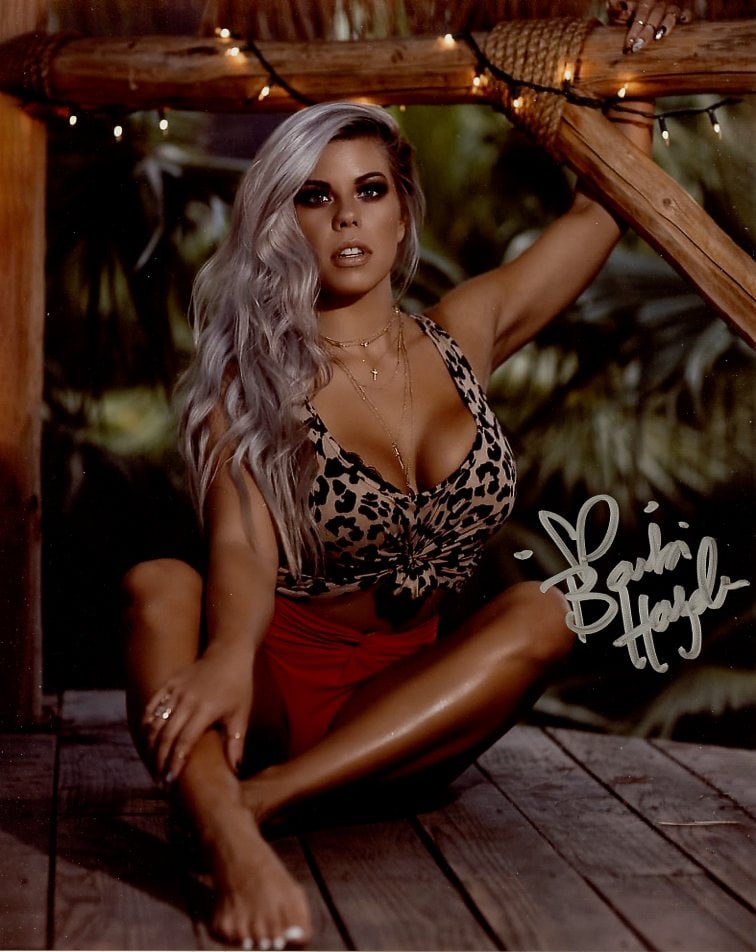 Barbi Hayden Sexy Nwa / Wow In Person Signed Photo Auction