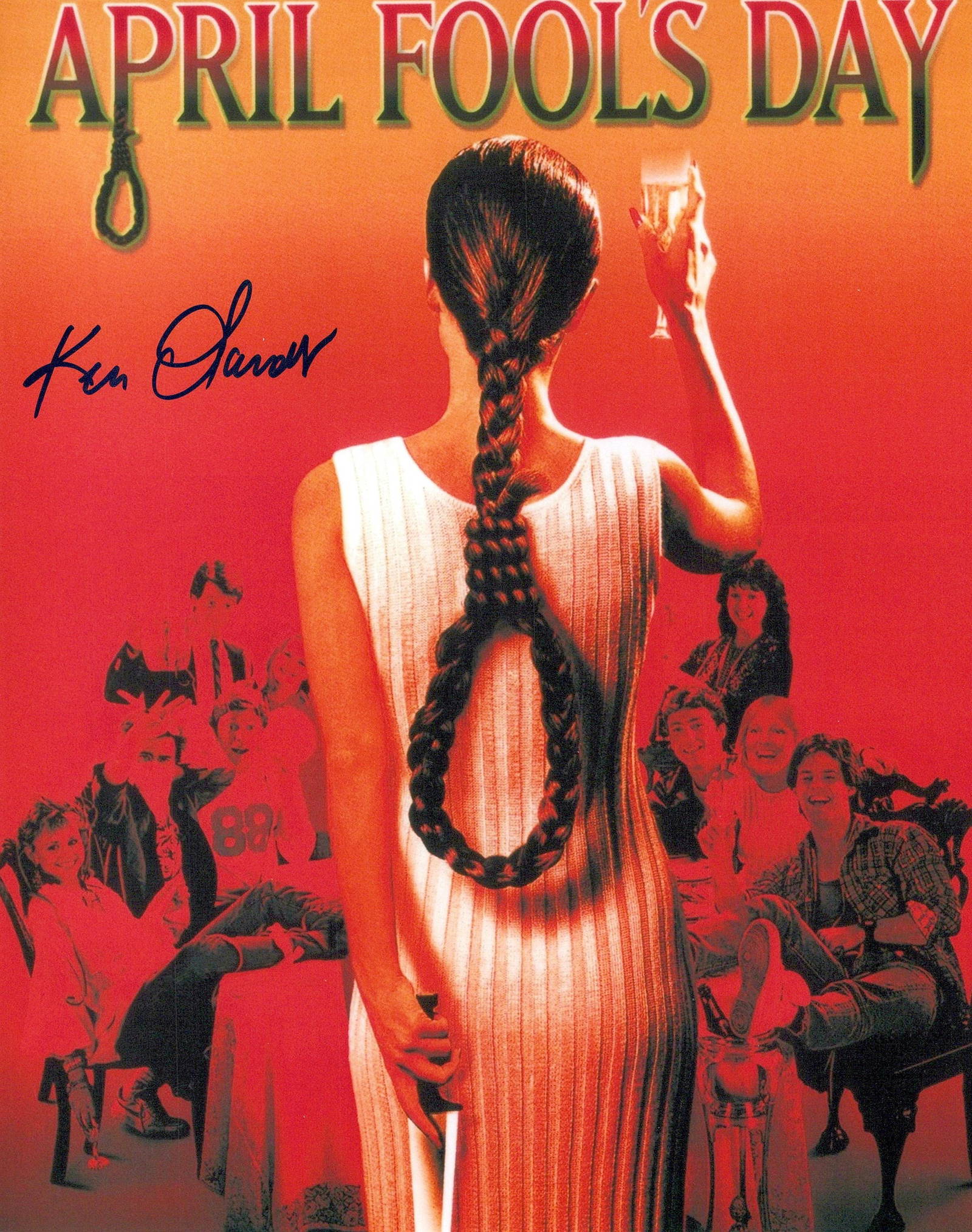 Ken Olandt April Fools' Day In Person Signed Photo Auction