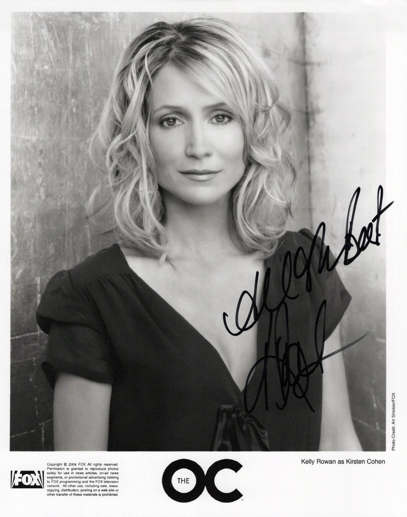 Kelly Rowen The Oc In Person Signed Photo Auction