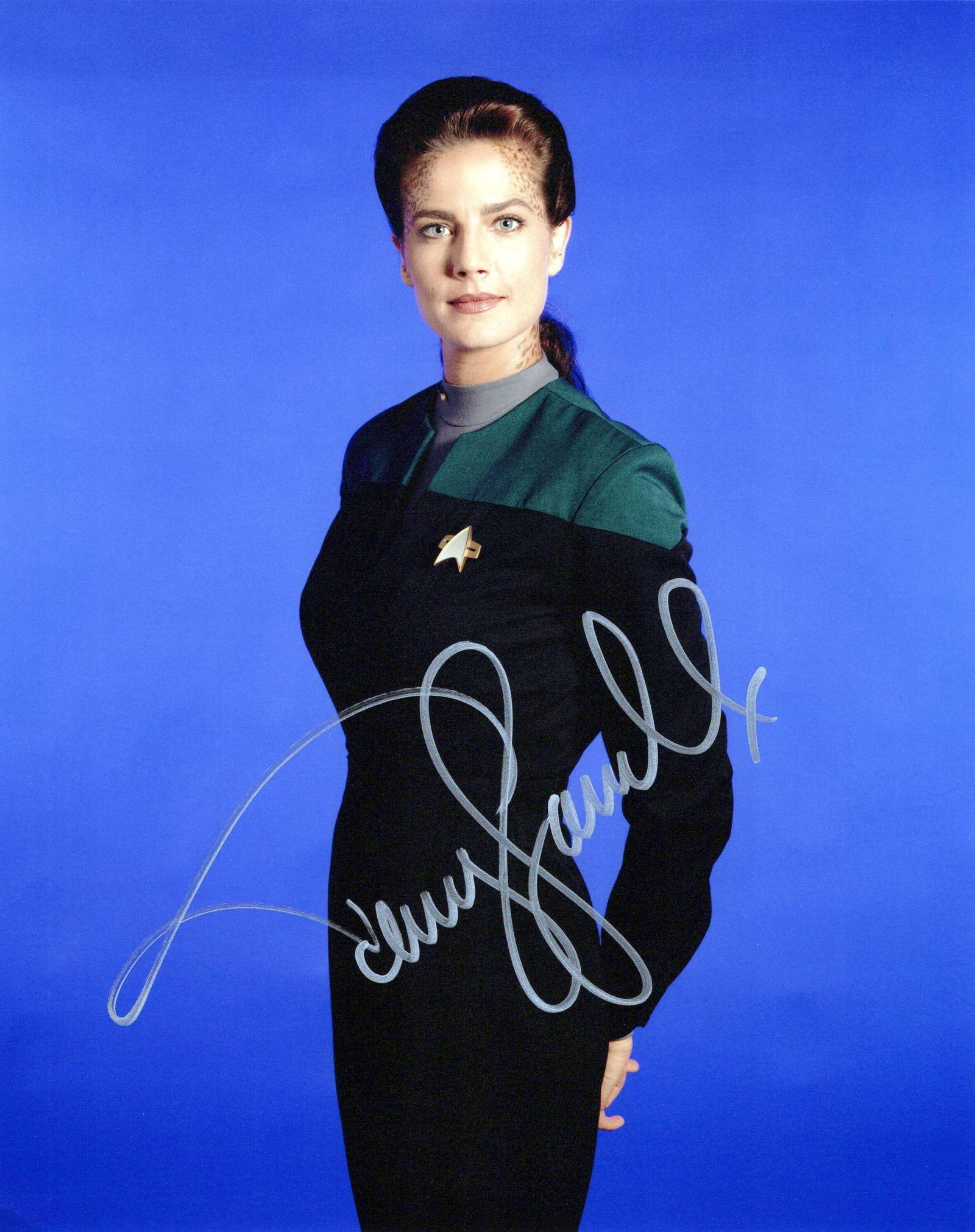 Terry Farrell Deep Space Nine In Person Signed Photo Auction