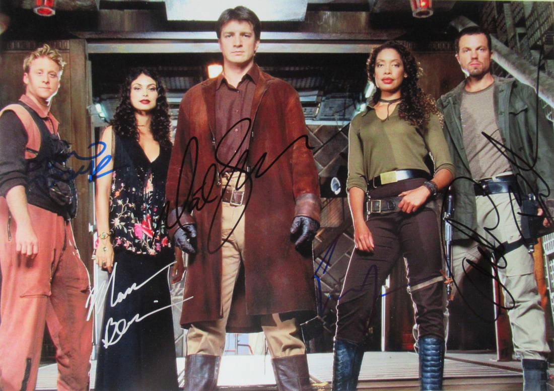 Firefly In Person Cast Signed 10x14 Photo Auction