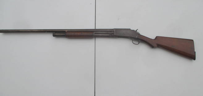 Marlin Pump 12 Gauge Antique Shotgun No. 67858