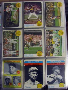 1973 Topps Baseball Complete Set W/checklists