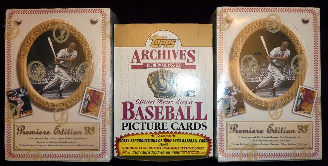 Lot of (3) Unopened Baseball card boxes - Jun 23, 2021 | Central Mass ...