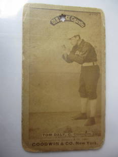 Old Judge Tom Daly Chicago White Sox 1887 1990