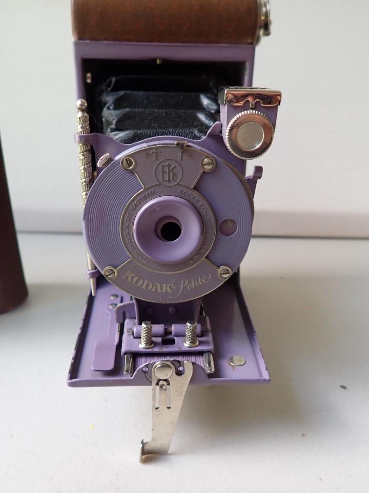 Kodak Petite. 1929 Lavender Camera And Case Auction