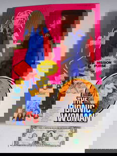 Vtg 1974 Kenner The Bionic Woman Action Figure