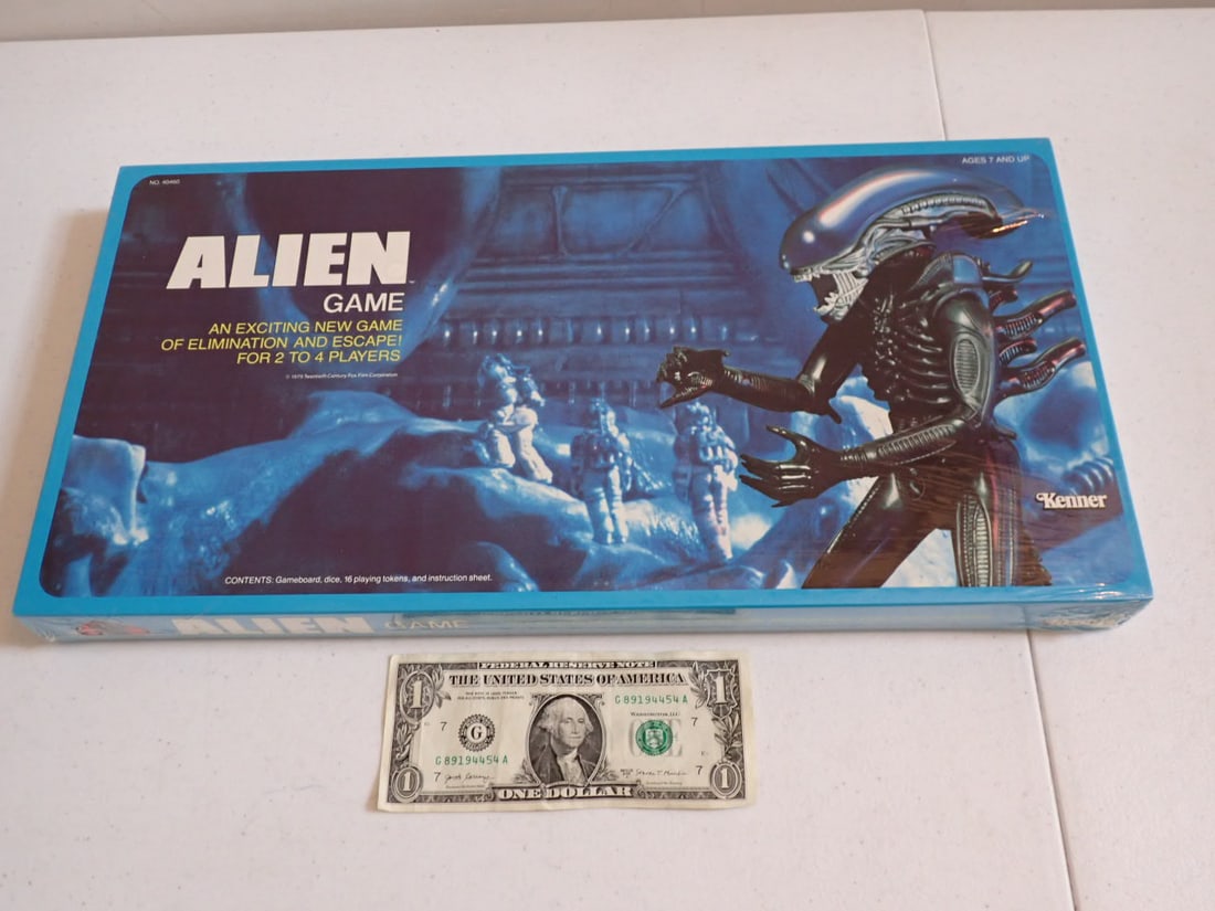 1979 Kenner Alien Board Game Factory Sealed Auction