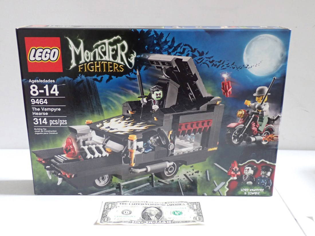 Lego Master Fighters The Vampire Hearse Retired Sealed Auction