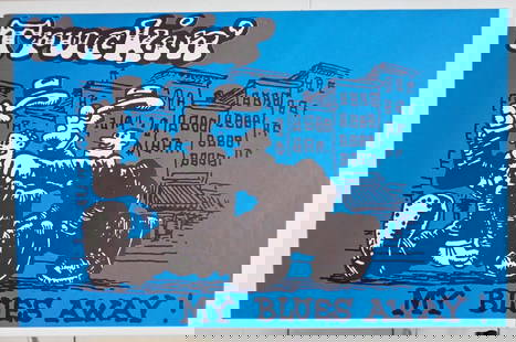 "keep On Truckin'", By R. Crumb Poster Auction