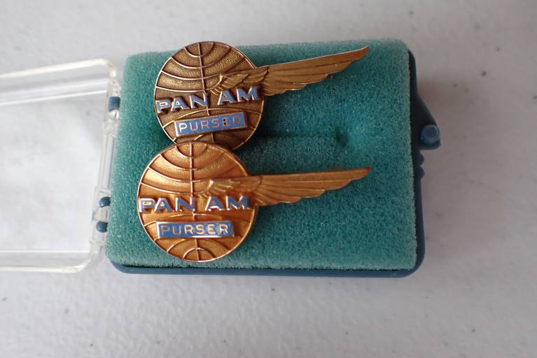 2 Pan Am Purser Pins