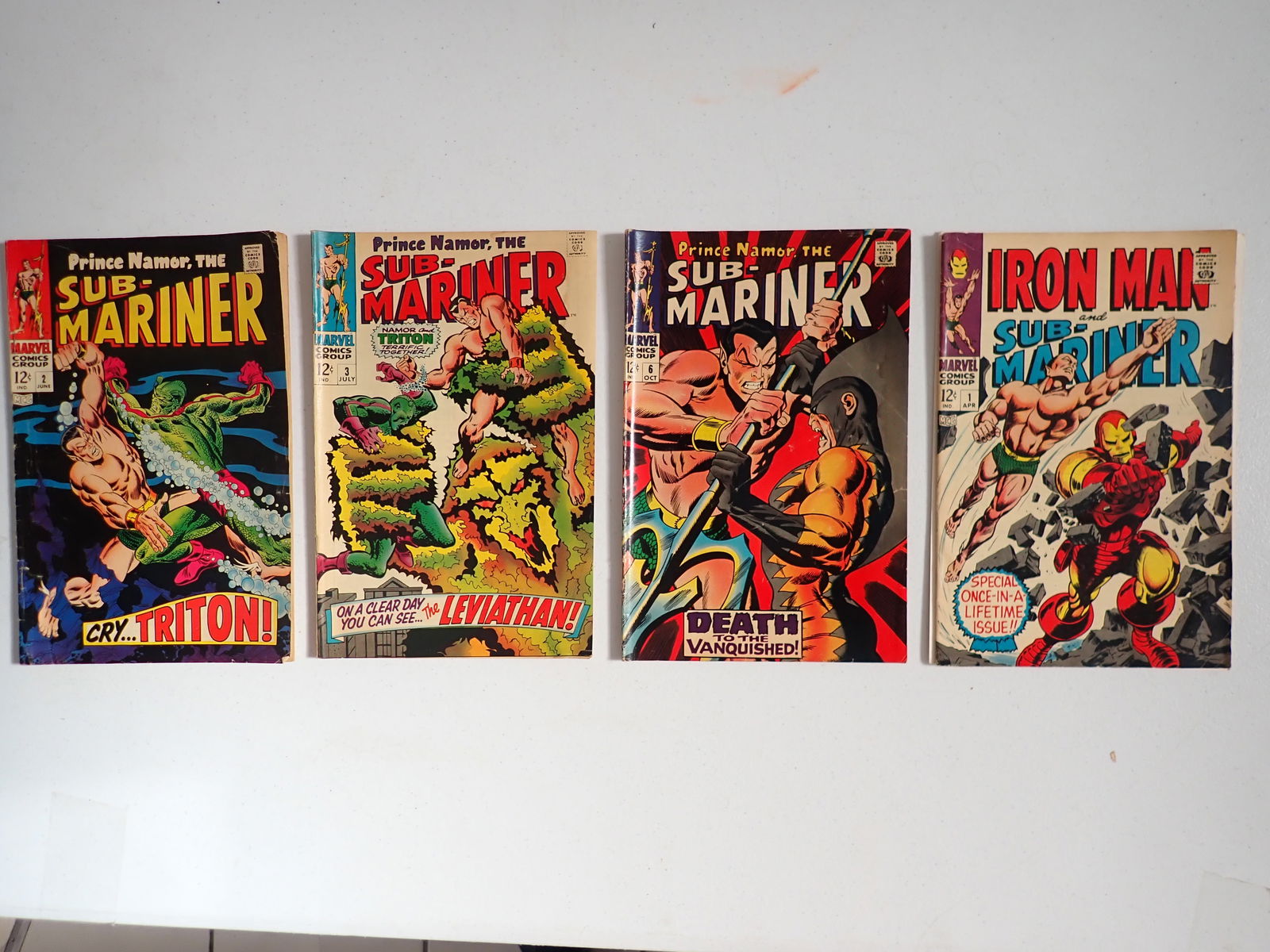Iron Man And Sub-mariner # 1 & Submariner Comics Auction