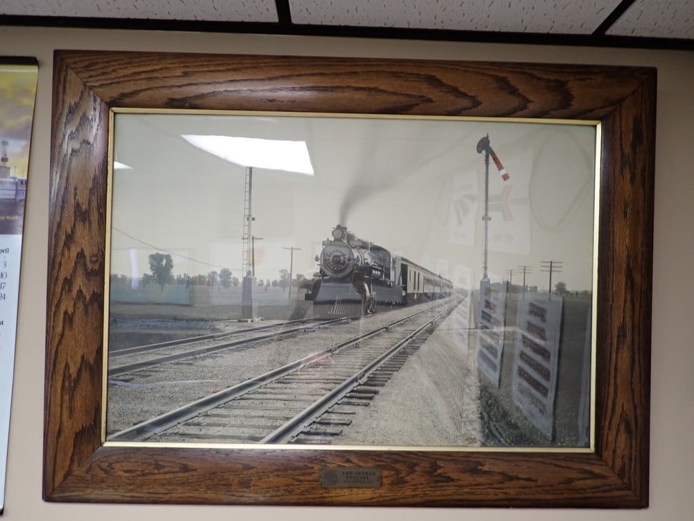 Denver Special Union Pacific Hand Tinted Print Auction
