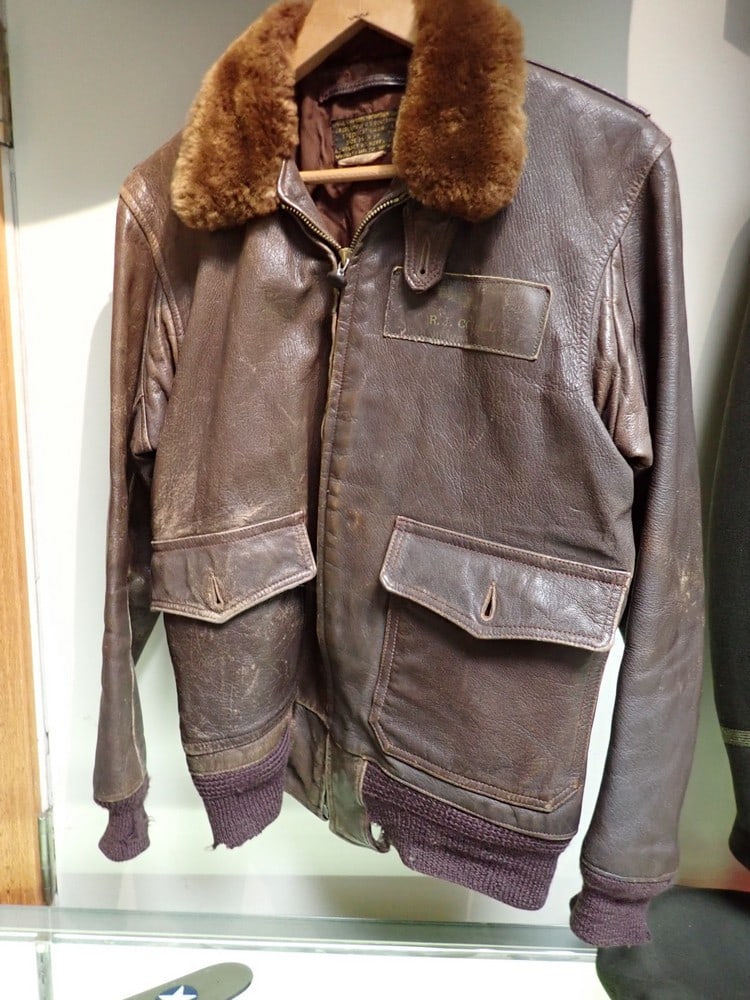 Wwii Navy Leather Fighter Pilot Jacket Auction