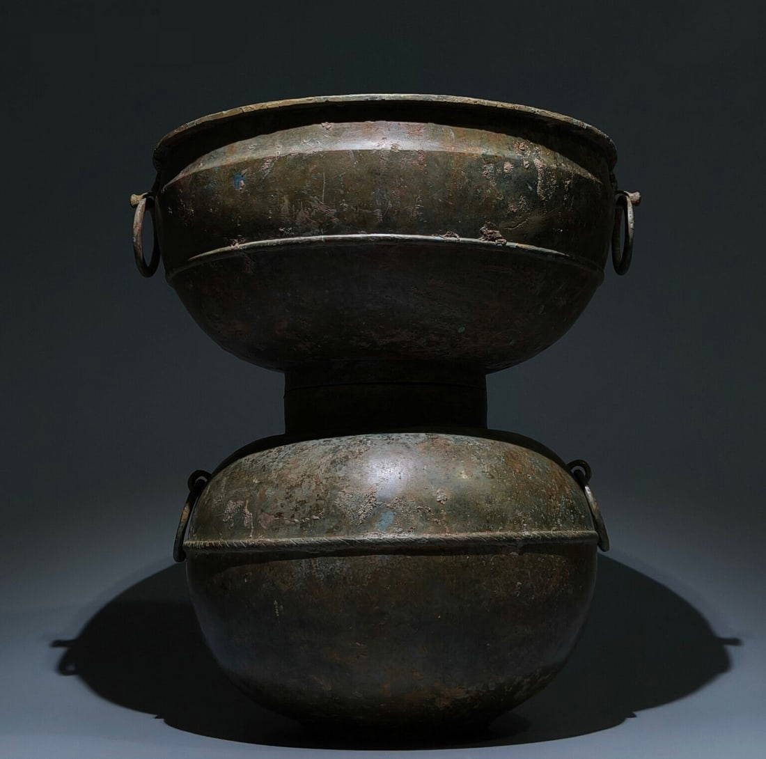 Chinese Bronze Ware Food Pot Auction