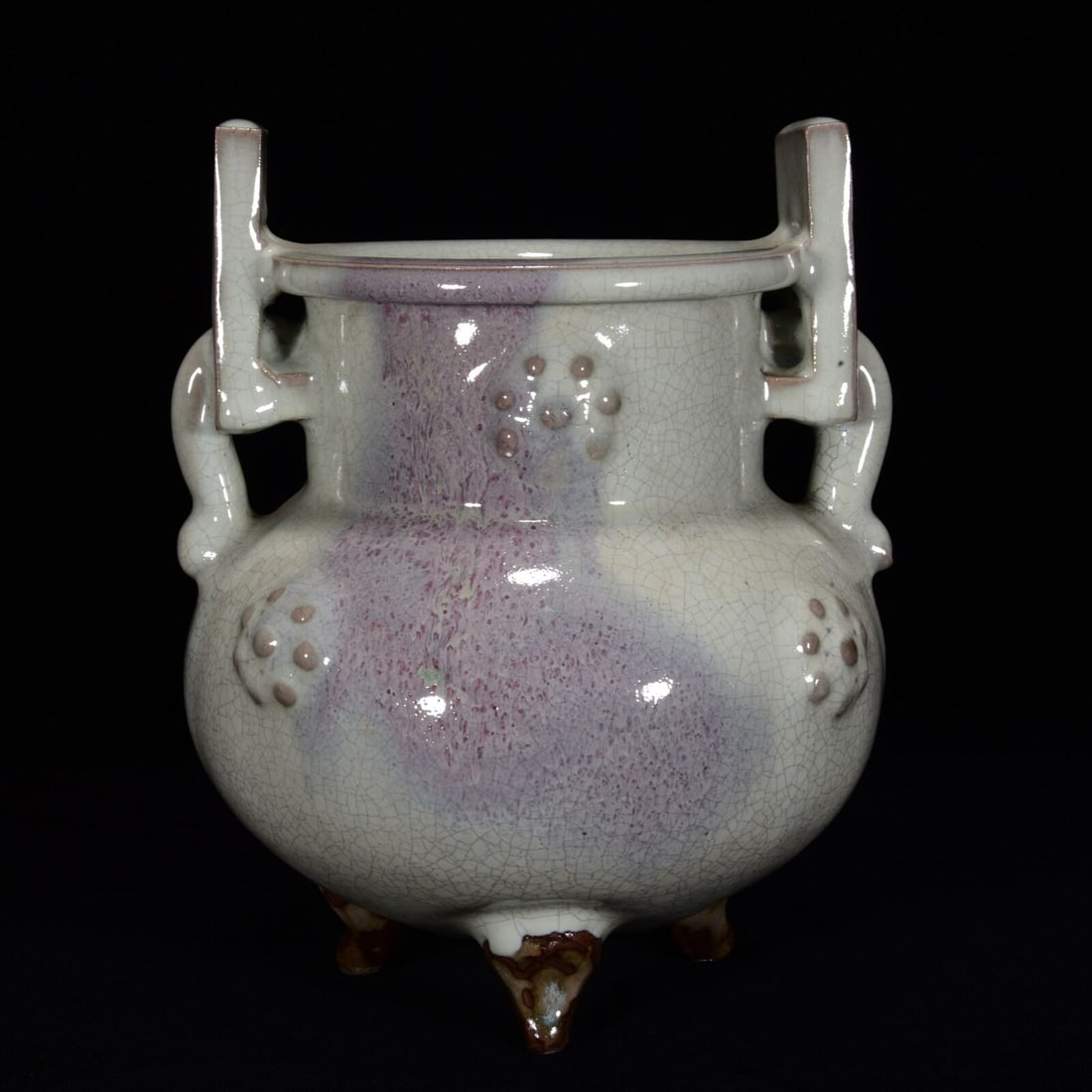 Chinese Jun Kiln Porcelain Incense Burner Auction