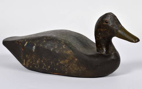 Carved & Painted Decoy By Bob Biddle