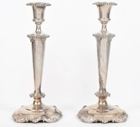 2 Watson Co American Sterling Silver Candlesticks