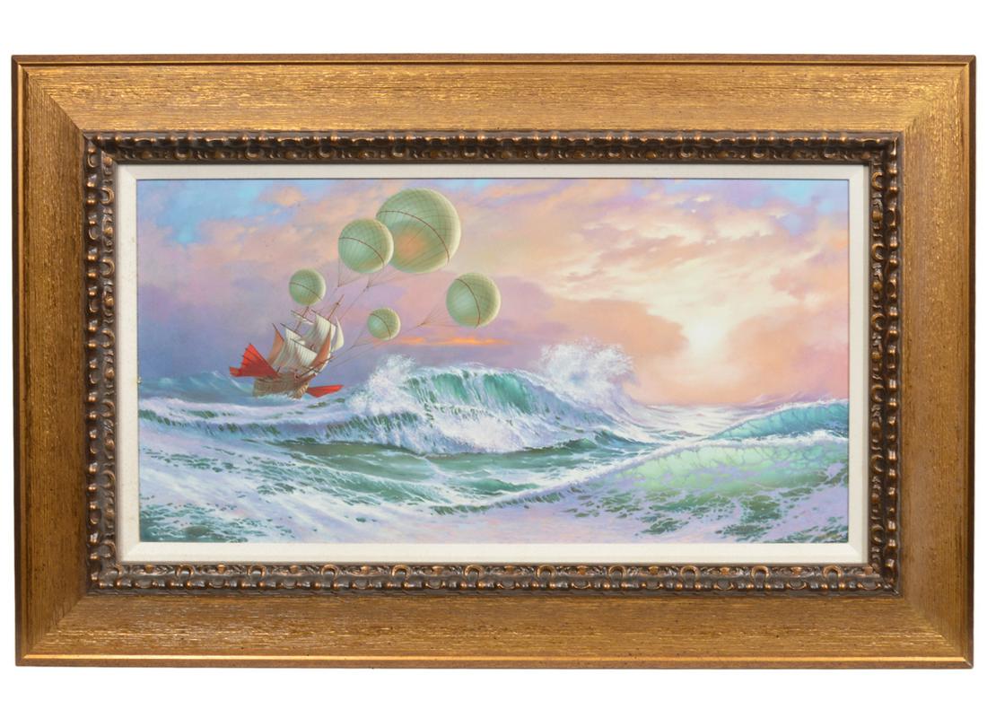 Michael Cheval 'flying Dutchman' Dye Sublimation