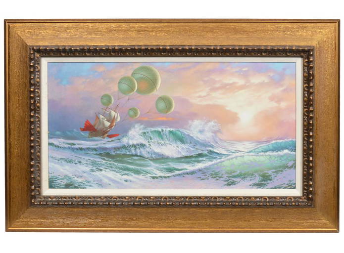 Michael Cheval 'flying Dutchman' Dye Sublimation