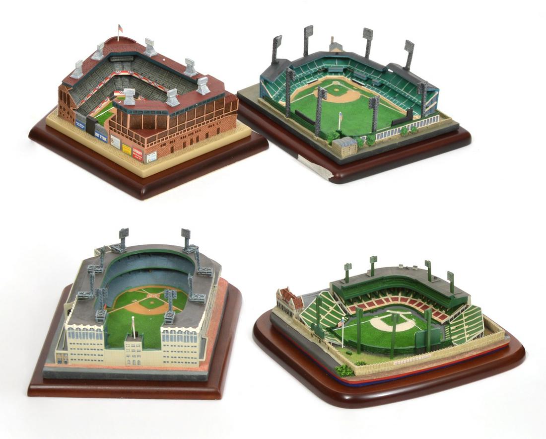 4 Danbury Mint MLB Old Ballparks Stadium Replicas - Nov 17, 2021 | C ...
