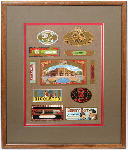 Cigar Advertising Print Framed