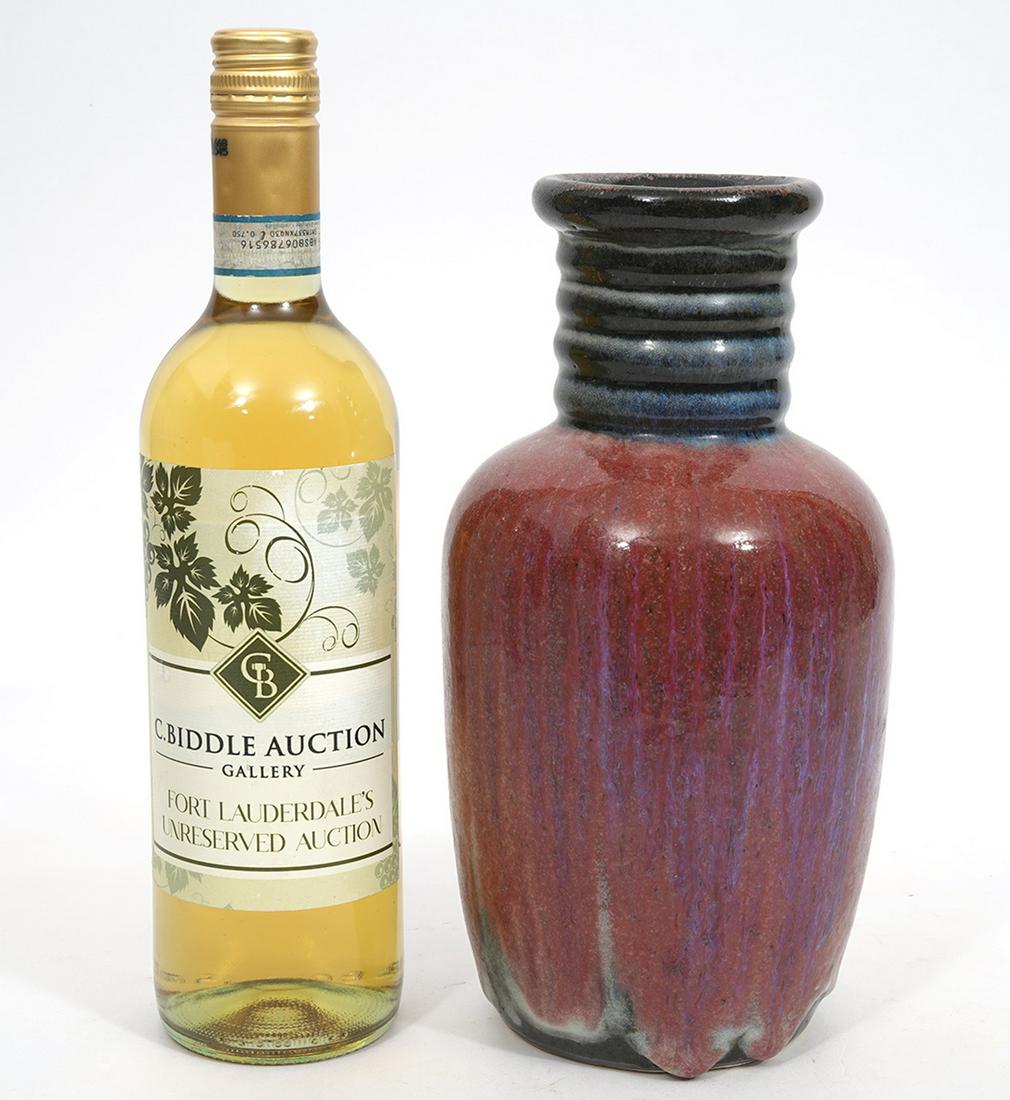 Harding Black American Studio Pottery Vase