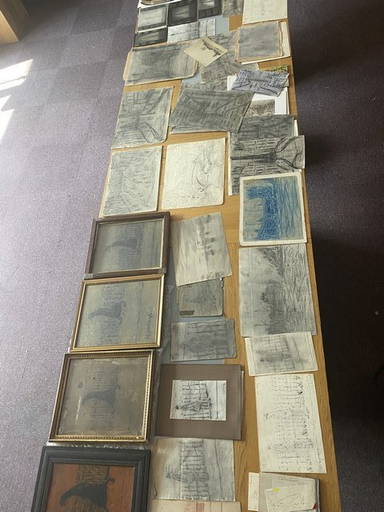 L S Lowry Original, Artwork, Signed And Dated, Handwriting Expert Report