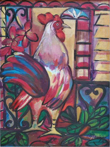 Mariano Rodriguez (1912 1990), Oil On Cardboard/panel