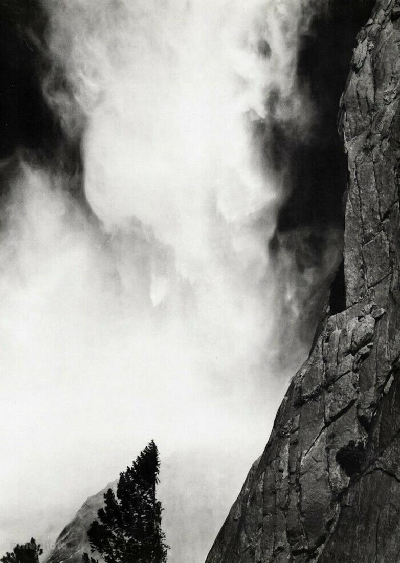 Ansel Adams, 1930's Upper Yosemite Fall