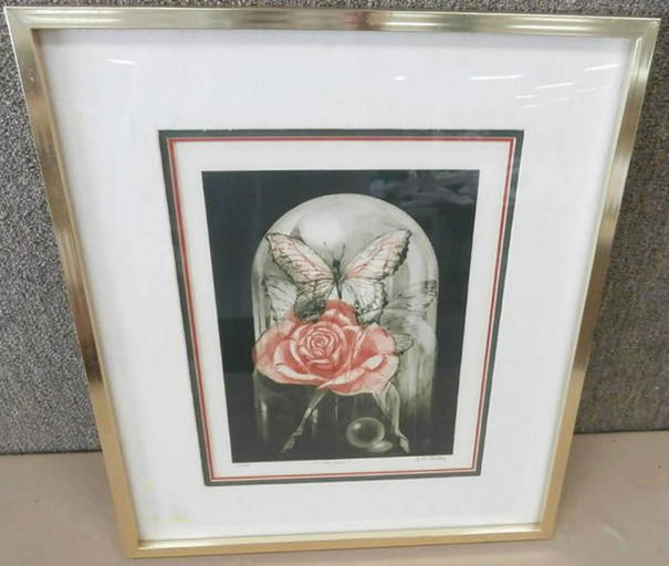 G.H Rothe, "The rose" Mezzotint, Signed & numbered - Oct 24, 2021 ...