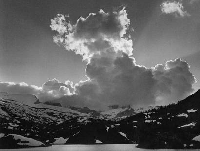 Buy Ansel Adams "evening Cloud, Ellery Lake, Sierra Nevada, 1934" Print ...