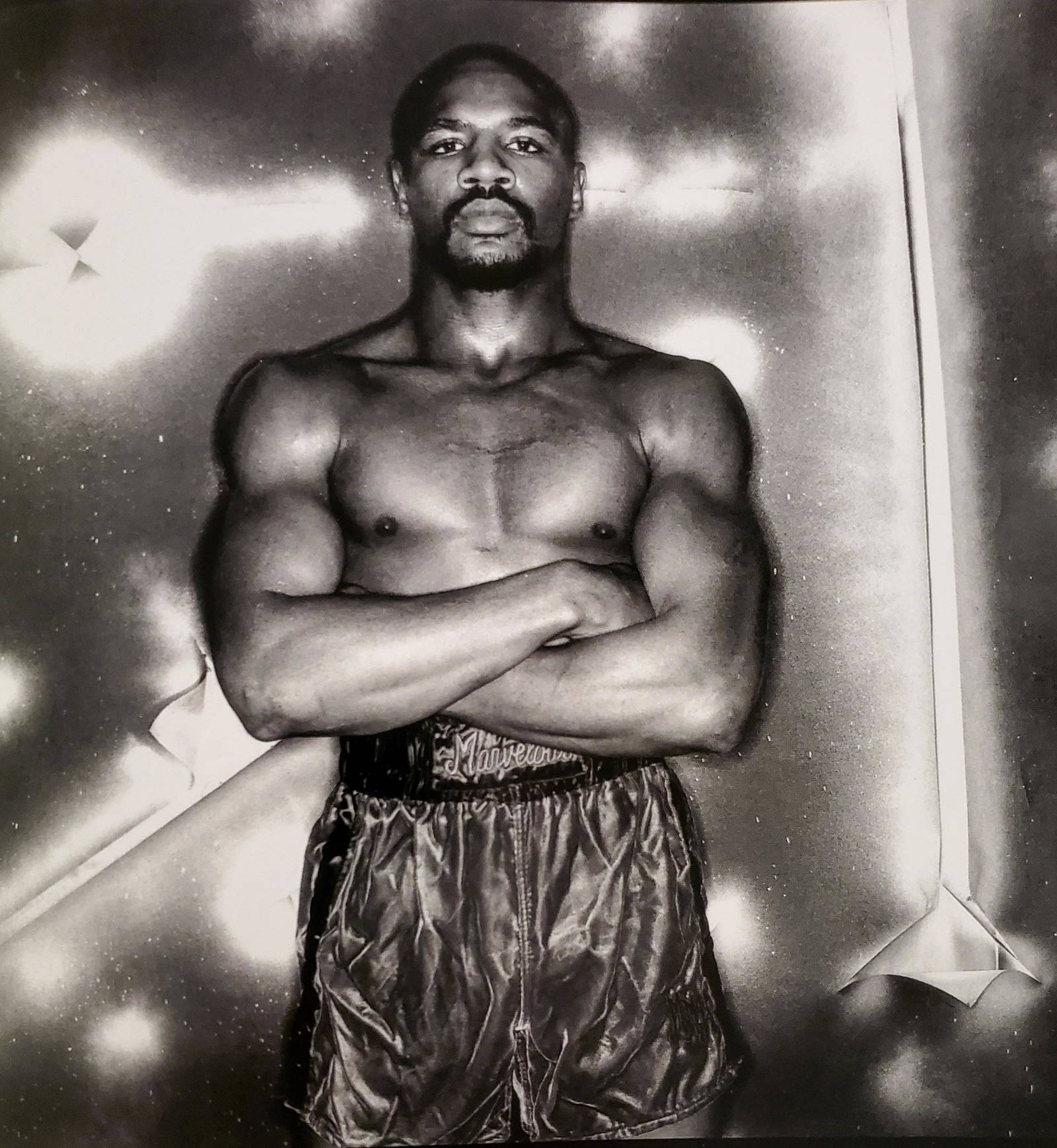 Anthony Barboza, Marvin Hagler - Boxer, 1981 (#0438) on Apr 09, 2023 ...