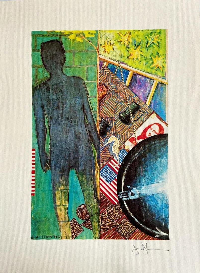 Jasper Johns 'summer' 1978, Limited Edition Lithograph Auction