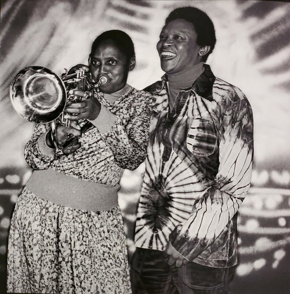 Anthony Barboza Miriam Makeba And Hugh Maskela Musicians 1980s