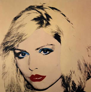 Andy Warhol, Debbie Harry Pink 1980 Silkscreen