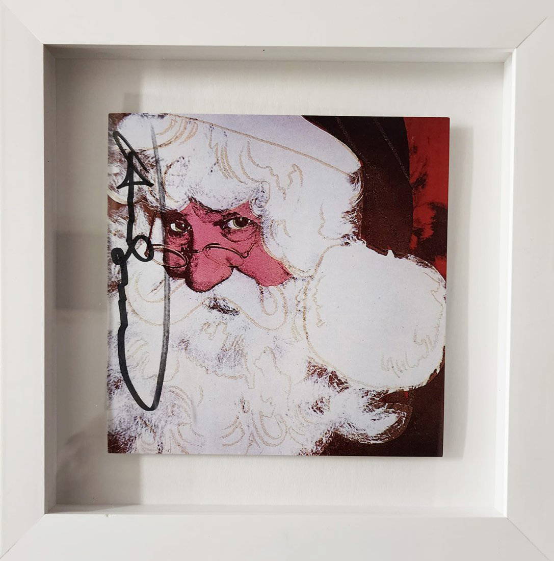 Andy Warhol 'santa Claus (fs Ii.266)' From Myth 1981 Signed ...