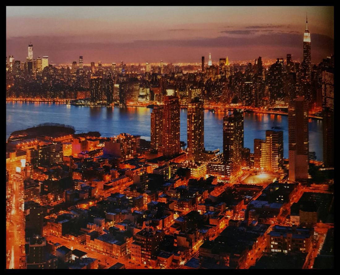 Peter Lik, Dawn In Nyc, New York, 2015 Auction