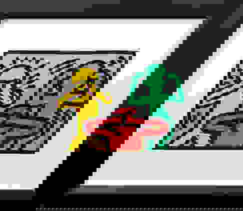 Keith Haring 'pop Shop Iii', 1989 Auction