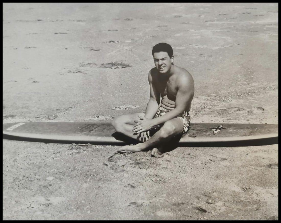 Leroy Grannis, Lance Carson, Hermosa Beach, 1965
