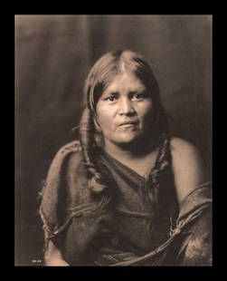 Edward Curtis - A Hopi Girl, 1904 Auction