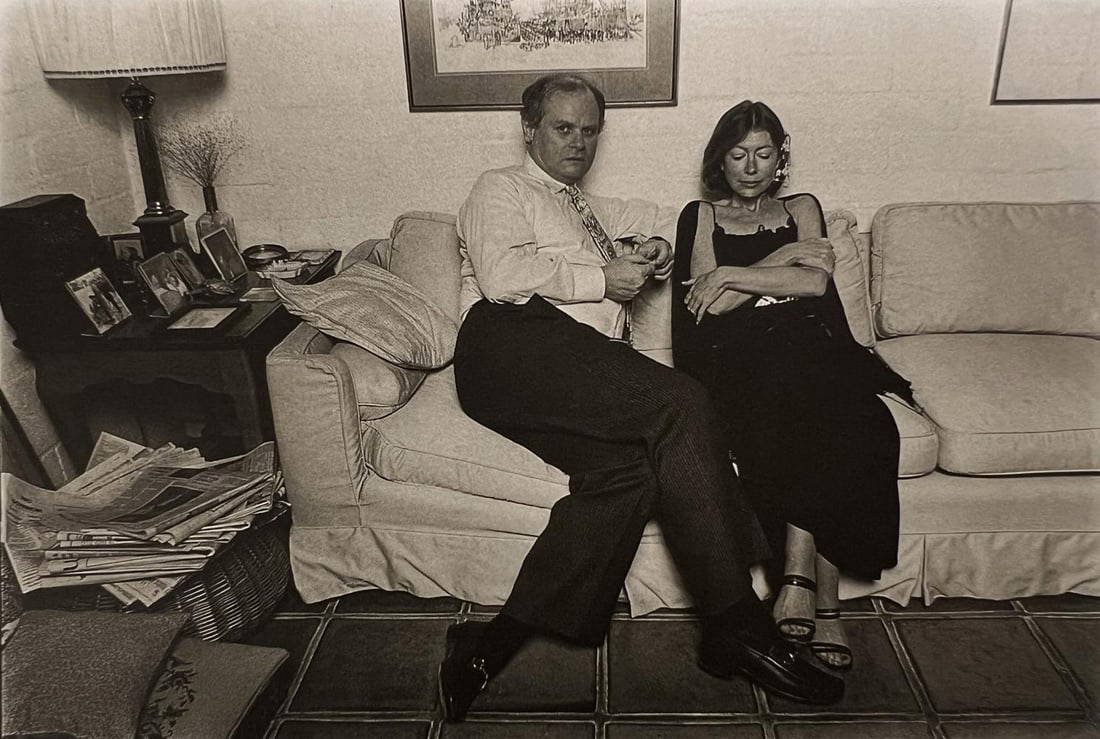 Annie Leibovitz, John Gregory Dunne And Joan Didion, Malibu, California, 1978 Auction