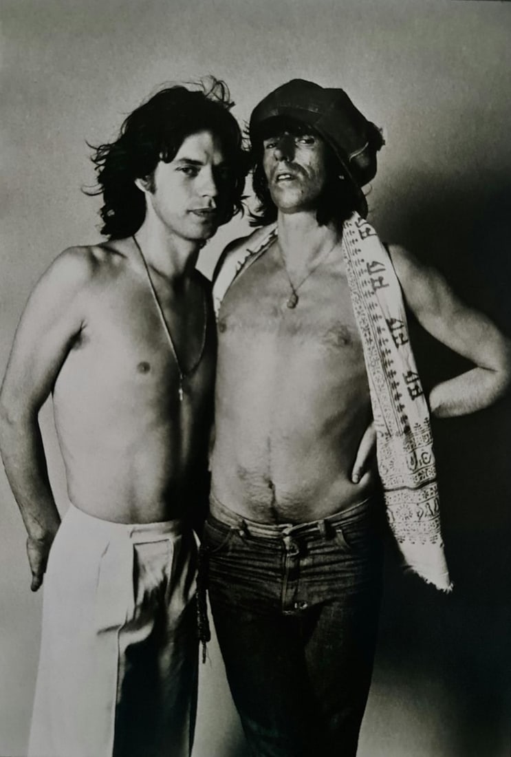 Annie Leibovitz, Mick Jagger And Keith Richards, Montauk, Long Island ...