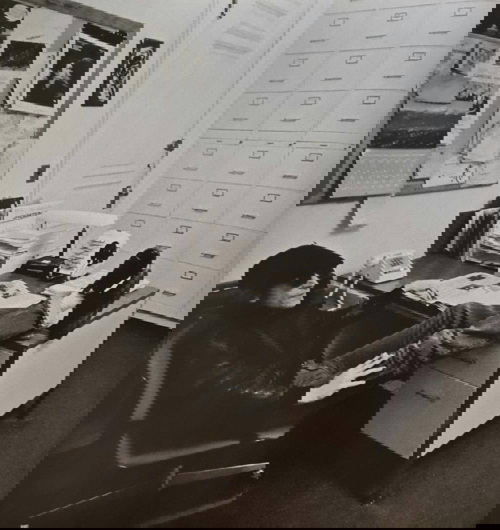 Allen Tannenbaum, John Lennon At Desk, 1980 Auction