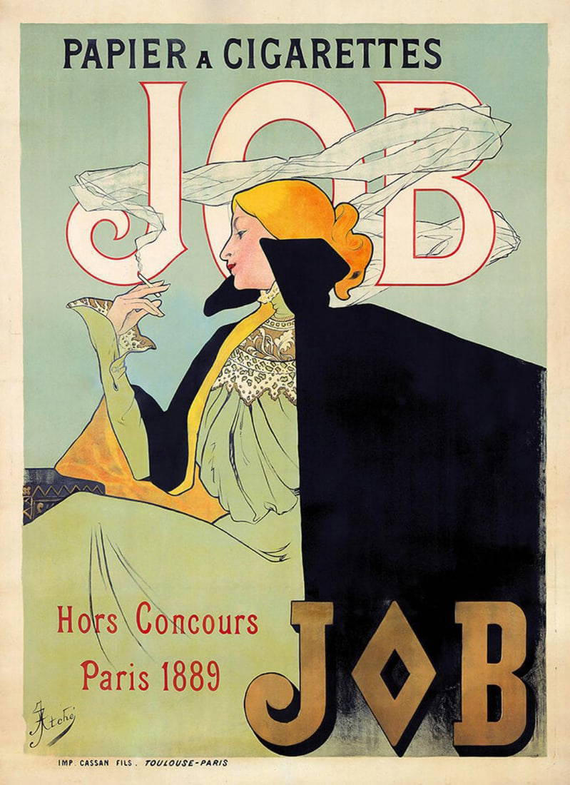 Original Vintage Poster Job Auction