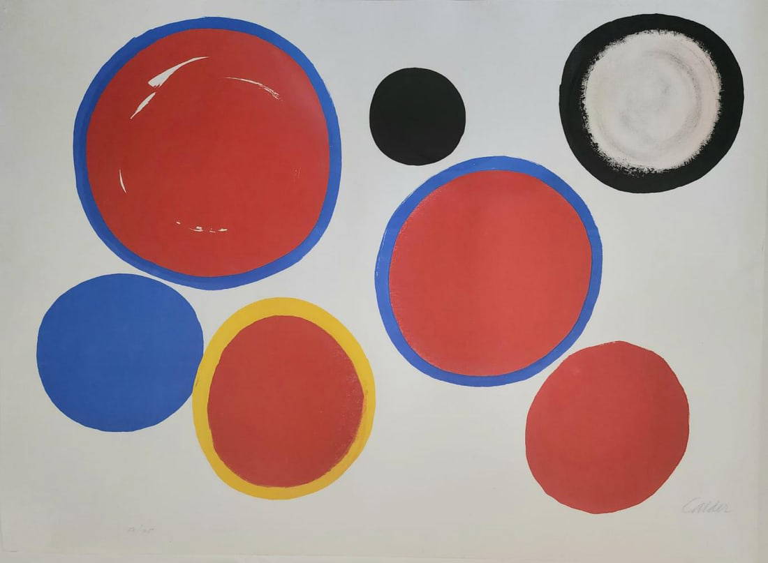Alexander Calder Watercolor for Sale at Auction