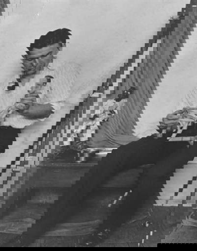 Tina Modotti, Louis Bunin And The Secretary Puppet, 1929